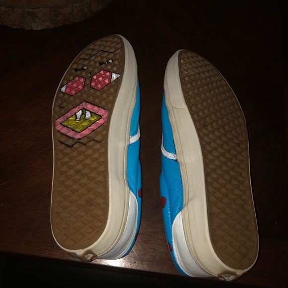 Vans | Shoes | Custom Cherry Bomb Vans | Poshmark